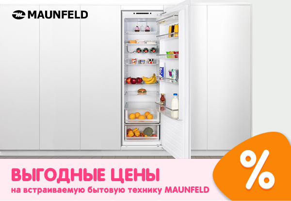 Выгодные цены на встраиваемую бытовую технику MAUNFELD! | Акции DNS ...